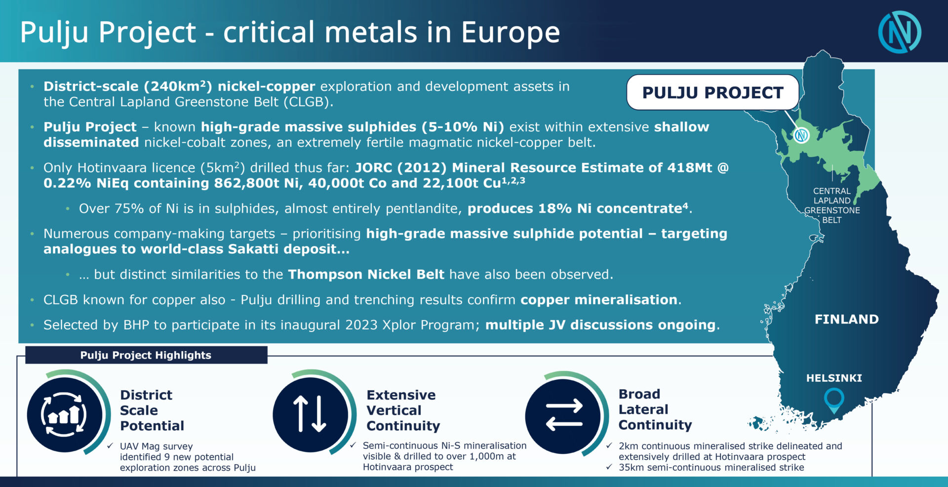 Pulju Project - Nordic Resources Limited